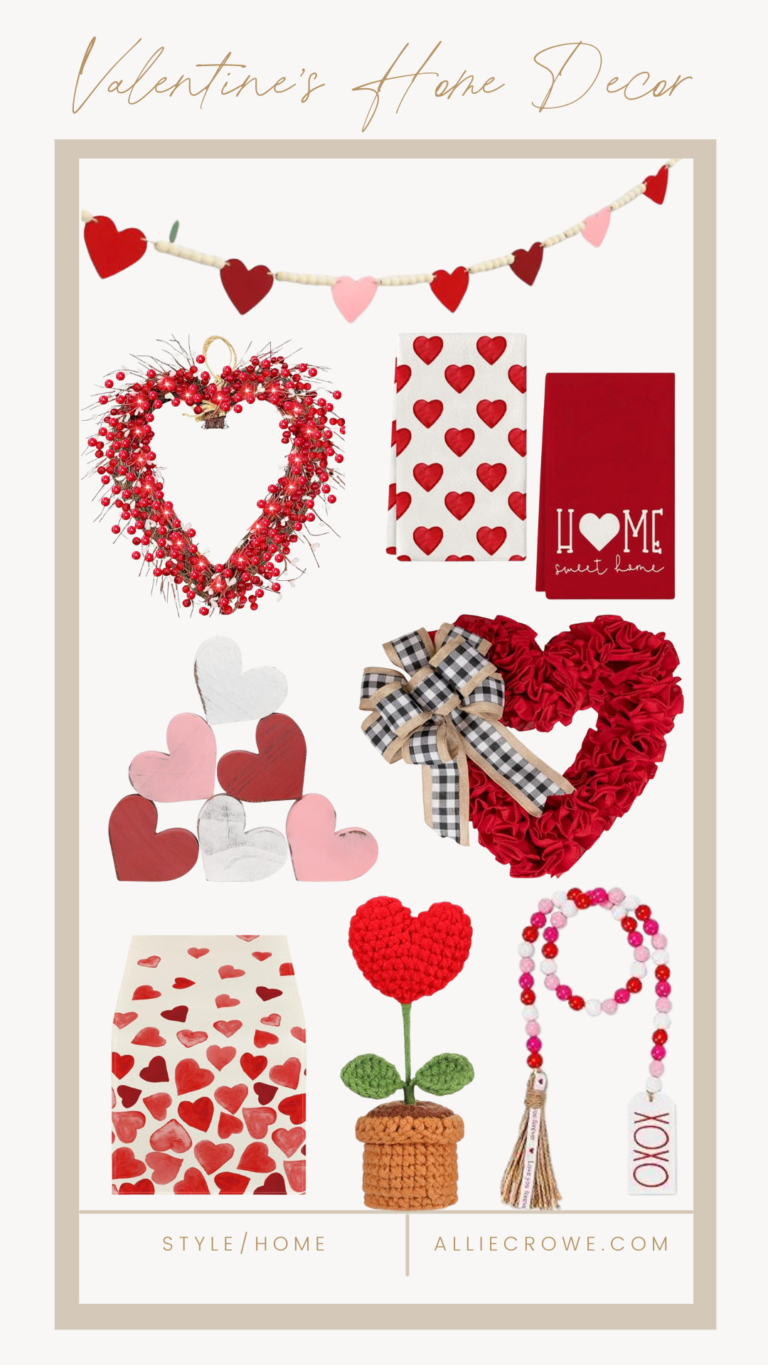 Home Decor Favorites For Winter And Valentine's Day Prep